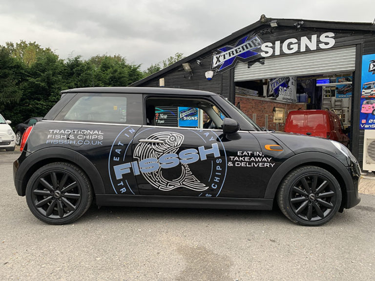 Car Sign Writing - Xtreme Signs