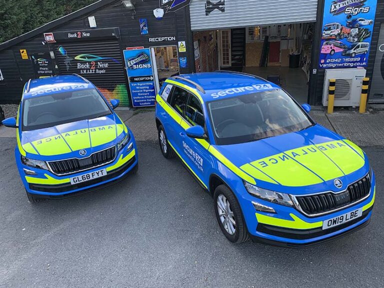 Car Sign Writing - Xtreme Signs